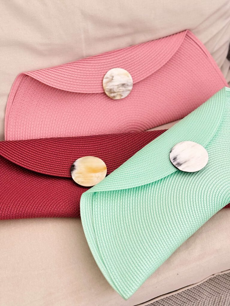 Cartera de Rafia Asta Redonda | Carmen Fernández Moda